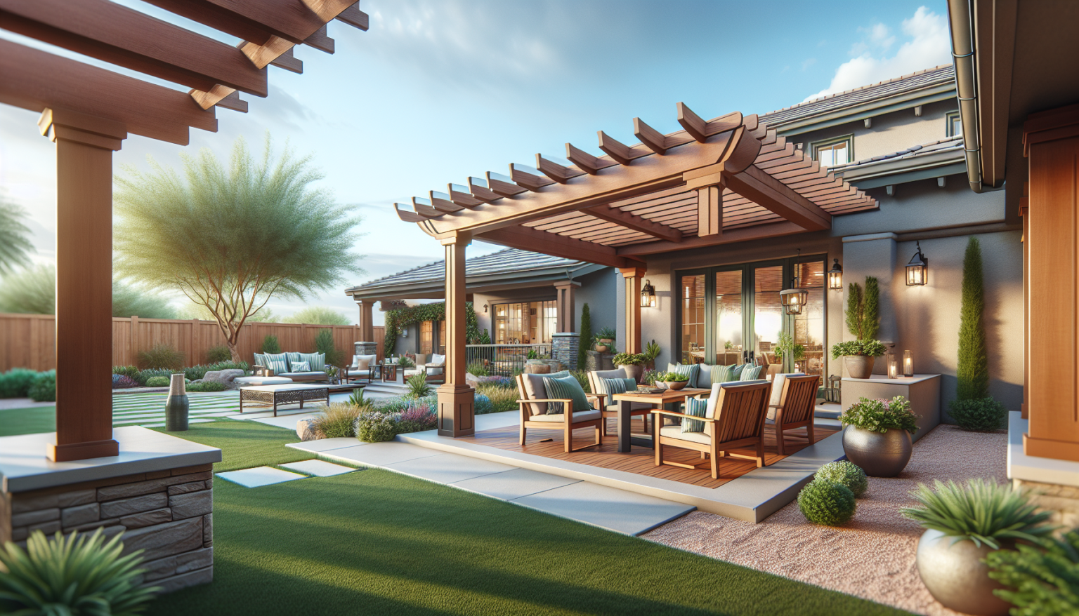 Choosing the Perfect Color for Your Alumawood Pergola - Arizona Pergola ...